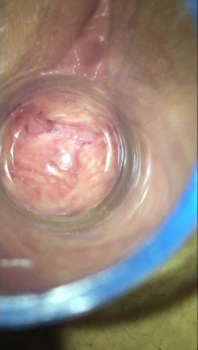 Amber Fun Clear Cone Inside Pussy