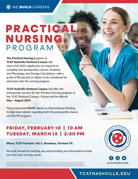 Tcat Nashville Portland Campus Will Offer The Prerequisite Courses For