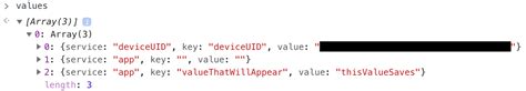 on ios when using setitem on an undefined value previous items are
