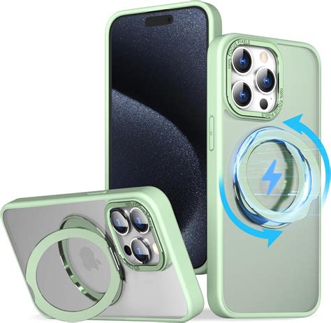 Jp Kwatung 互換品 ケース Iphone 15 Pro Max 用 ケース Magsafe対応 ワイヤレス充電