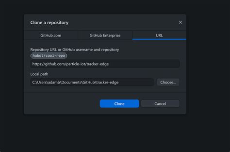 Creating A Tracker Edge Github Remote For Tracker One Projects Tutorials Particle