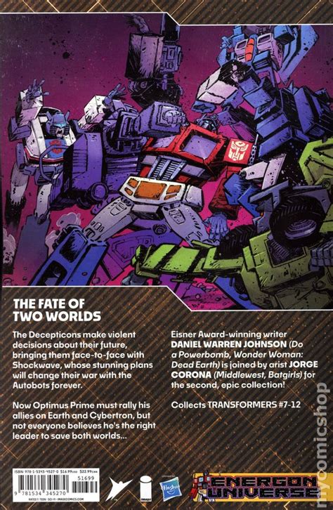 Transformers Tpb 2024 Image By Daniel Warren Johnson Comic Books