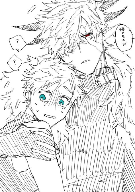 創作bl「創作bl 魔王と一般兵 落書き」samesukeの漫画