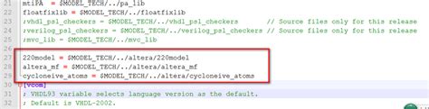 Altera Modelsim库编译 Csdn博客