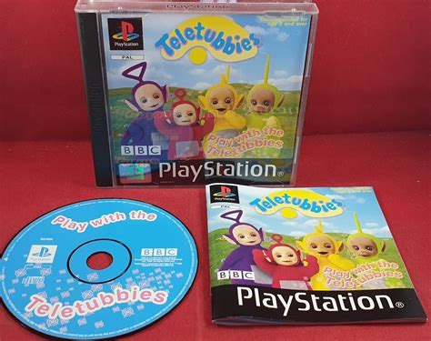 Play With The Teletubbies Sony Playstation 1 Ps1 Game Retro Gamer Heaven