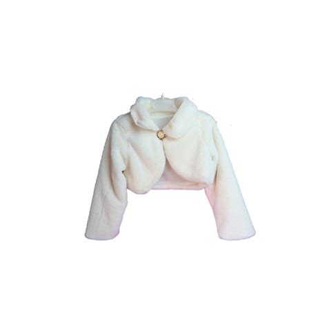 Bolero Elegant Din Blanita Alb 10 Ani Emagro