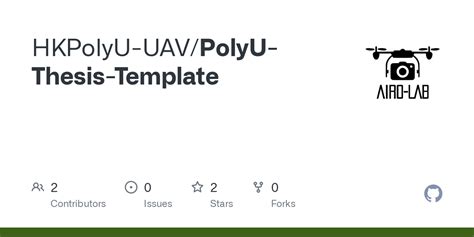 Github Hkpolyu Uav Polyu Thesis Template