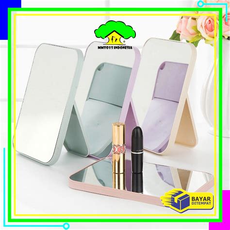 Jual Mi K89 Kaca Rias Make Up Beauty Mirror Cermin Lipat Persegi