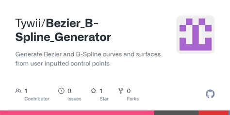 Github Tywiibezierb Splinegenerator Generate Bezier And B Spline