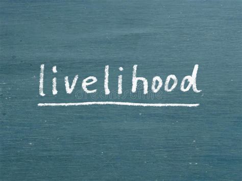 Livelihood Concept Word Stock Image Image Of Chalkboard 317616229 Livelihood Concept Word Stock Image Image Of Chalkboard 317616229