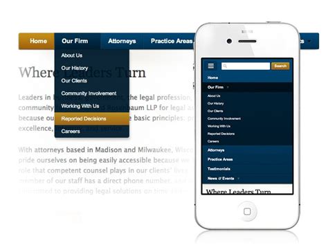 Dropdown Menus For Mobile — Astuteo