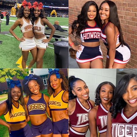 Hbcu Buzz Beautiful Faces Of Our Hbcu Cheerleading