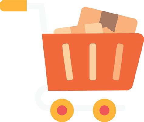Cart Product Vector Flat Illustration 16625009 Vector Art At Vecteezy