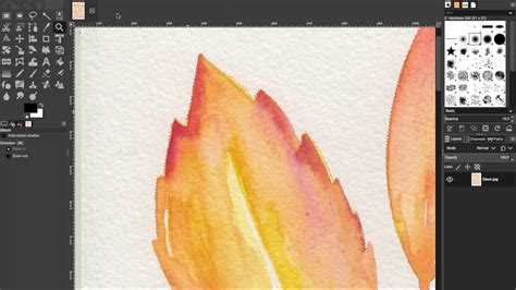 How To Digitize Watercolors Illustrations Using GIMP YouTube