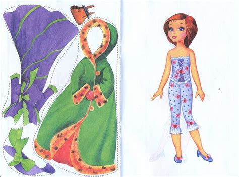 Pin Auf Paper Dolls Russie