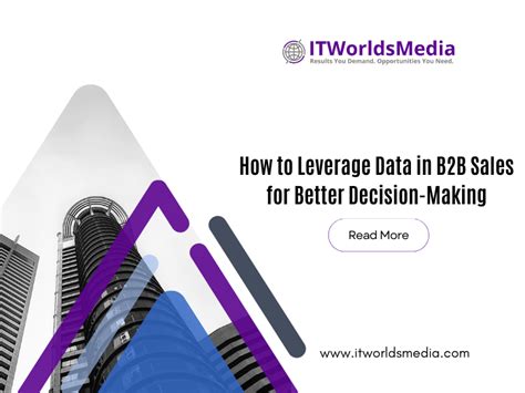 How to Leverage Data in B2B Sales for Better Decision-Making