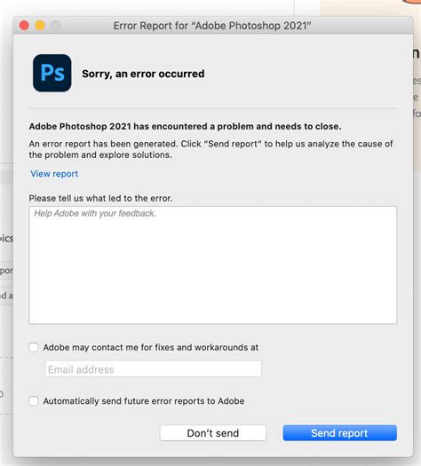 When I Try To Open Photoshop It Says There Is An Adobe Product Community 12026649
