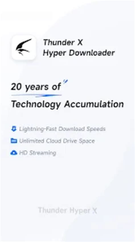 Thunder X Hyper Downloader For Android Download