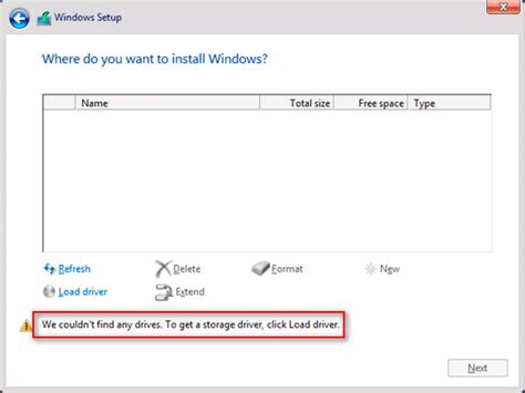 How To Fix We Couldnt Find Any Drives While Installing Windows 10168