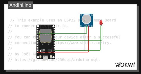 Andini 3 Wokwi ESP32 STM32 Arduino Simulator