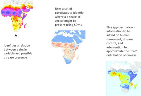 Approaches To Mapping Infectious Diseases From Deterministic Modelling