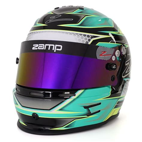 Rz 42 Youth Greensilver Karting Helmet Zamp Helmets Helmet 28 Eu