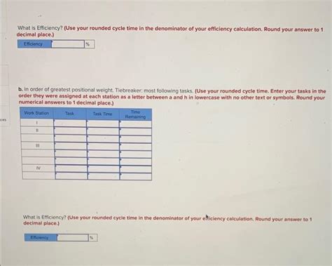 Solved A Manager Wants To Assign Tasks To Workstations As