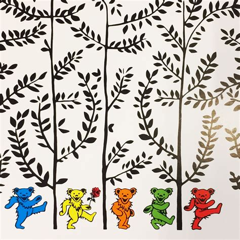 Grateful Dead Greeting Cards Grateful Dancing Edition Set Of 3