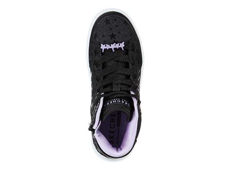 Ripley Zapatillas NiÑa Skechers Urbanas Negro Shoutouts Glitz Stars Squad
