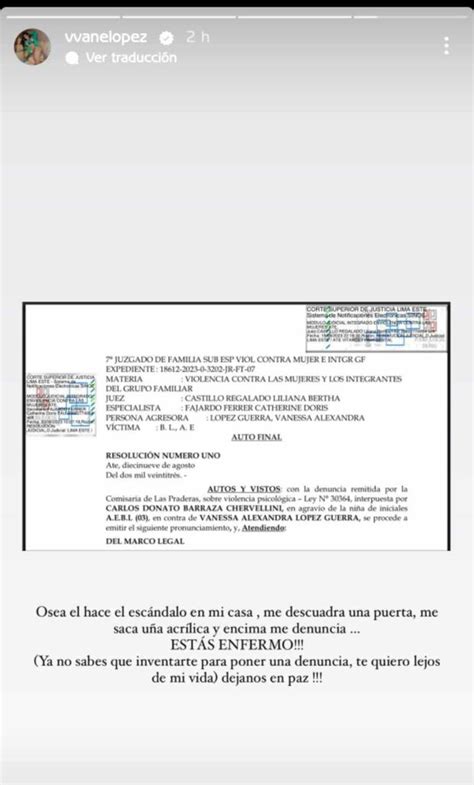 Vanessa López Revela Que Tomate Barraza La Denuncio Por Violencia