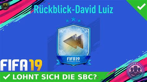 Flashback Sbc RÜckblick David Luiz Sbc Lohnt Sich Die Sbc