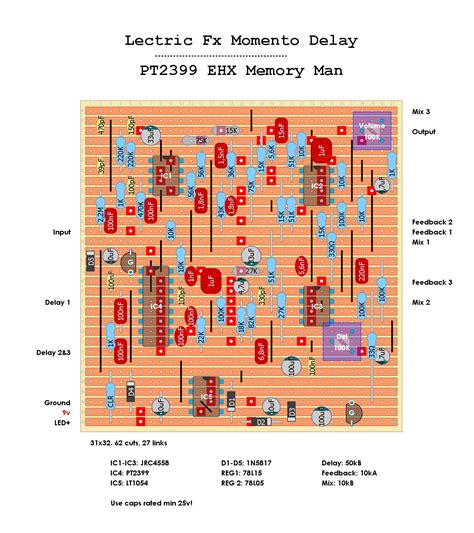early memory man clone no delay troubleshooting r diypedals