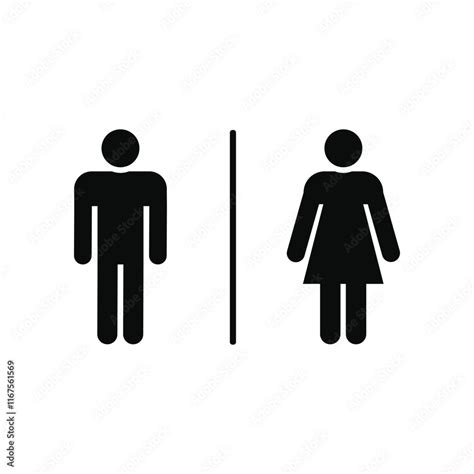 Toilet Restroom Wc Sign Signboard Restroom Sign Bathroom Icon Toilet