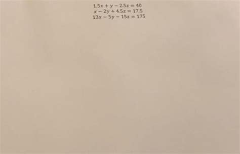 Solved Solve Using The Inverse Gauss Jordan Method For