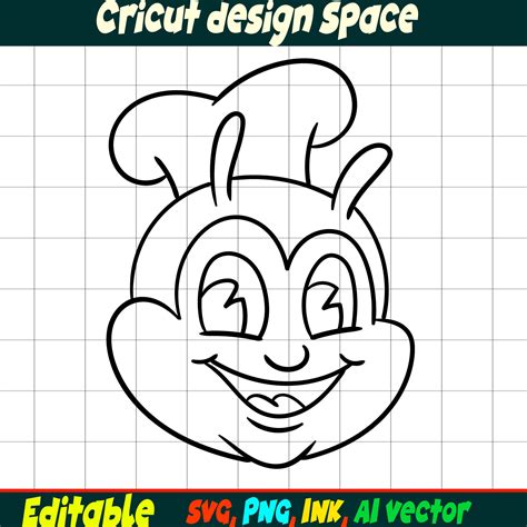 Happy Birthday Pdf Jollibee Svg Jollibee Sticker Jollibee Png Jollibee Coloring Pages 4th