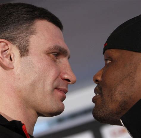 Boxen Chisora kündigt Klitschko K o in achter Runde an WELT