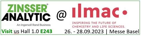 Zinsser Analytic On Linkedin 4 Weeks To Go For Ilmac We Are Looking