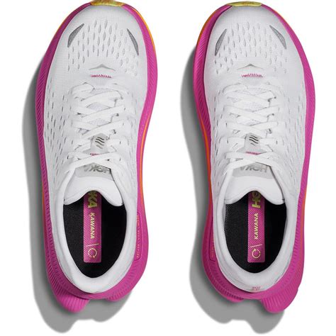 Hoka Womens Kawana Running Shoes White Nimbus Cloud Elliottsboots
