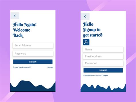 Login Ui Design Android Studio Ui Ux Design To XML Code Uiuxtoxml Mobile Ui 1