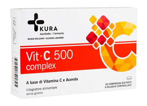 Vitamina C 500mg Supporto Immunitario E Antiossidante Farmacia Kura