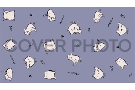 Cute And Funny Cat Wallpaper Graphic By Whiskers By Julia · Creative