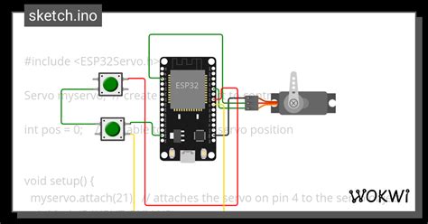 Servomotor Copy Wokwi ESP32 STM32 Arduino Simulator