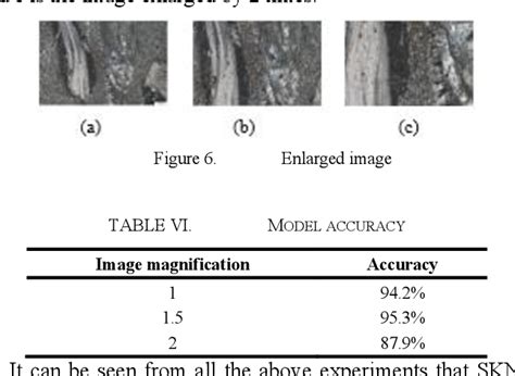 Table Vi From Classification Of Rock Slices Based On Sknet Semantic