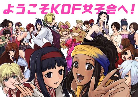 Shiranui Mai Leona Heidern Angel Kula Diamond Yuri Sakazaki And 16 More The King Of