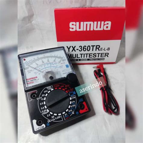 Promo Multimeter Analog Multitester Avometer Analog Sanwa I Yx 360tr