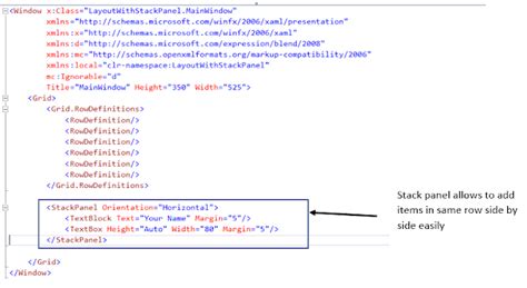 Nadeeras Blog Wpf With Xaml And C Layout And Panels