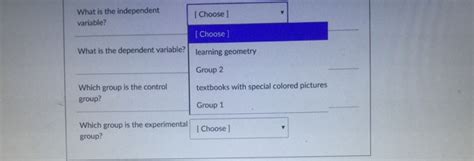 solved based on the following experiment answer the