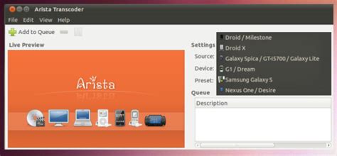 Arista Transcoder Is Easiest Way To Convert Media In Ubuntu Linux