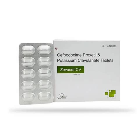 Cefpodoxime Proxetil And Potassium Clavulanate Tablet At ₹ 138 Stripe In Barwala