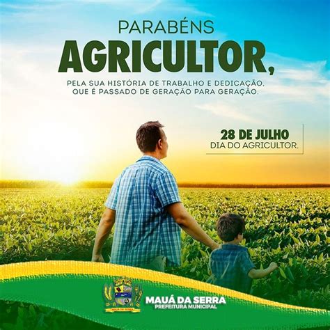 DE JULHO DIA DO AGRICULTOR PREFEITURA DE MAUÁ DA SERRA